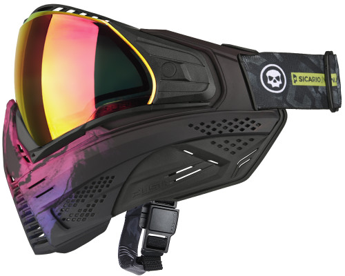 Push Unite Paintball Mask - Infamous Cotton Candy Skull