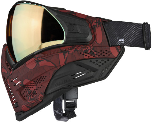Push Unite XL Paintball Mask - Sandana Red