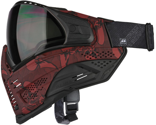 Push Unite XL Paintball Mask - Sandana Red