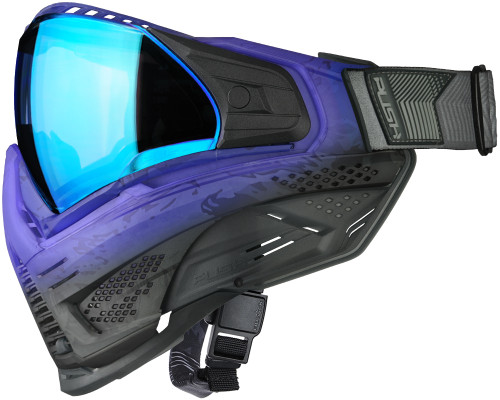 Push Unite XL Paintball Mask - FLX Purple/Grey Fade