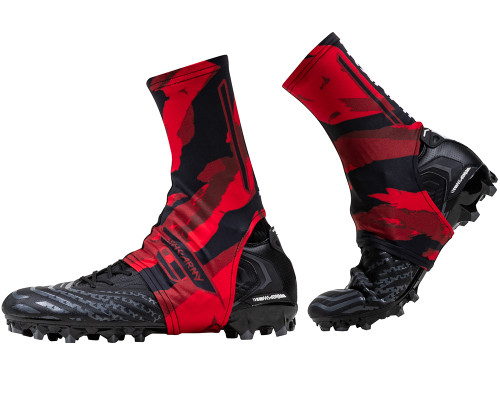 HK Army Cleat Covers - Short - Tiger Red