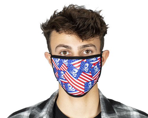 HK Army Anti-Dust Face Mask - United/USA Flags
