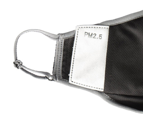 HK Army FLTRD Air Carbon Filtered Face Mask - Grey