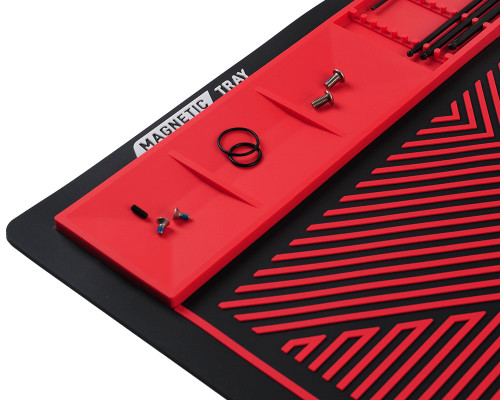 HK Army MagMat - Magnetic Tech Mat - Black/Red