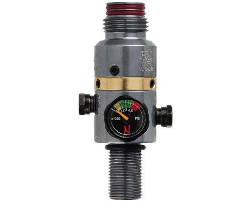 Ninja Tank Pro V2 Ultralite Regulator - Gun Metal Grey