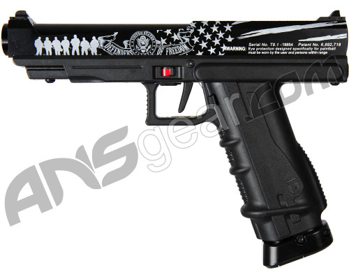 Tiberius Arms 8.1 Paintball Gun Pistol - Laser Engraved Army
