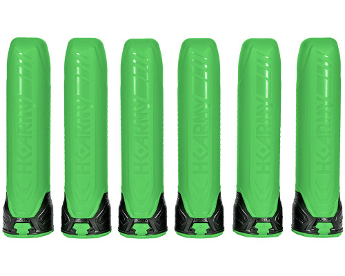 HK Army 6-Pack 185 Round MaxLock Paintball Pods - Energy