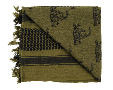 Rothco Shemagh Tactical Desert Scarf - Snake Olive Drab - ANSgear.com