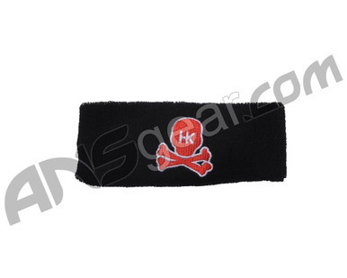 HK Army Skull Sweatband - Black/Red (ZYX-0311)