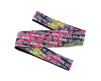 HK Army Headband - Splatter Neon (ZYX-0558)