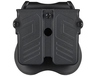 Cytac Universal Double Magazine Pouch - Black (103425) (CY-MPU) (ZYX-1834)