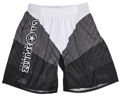 GI Sportz Basketball Shorts - Black/Grey/White