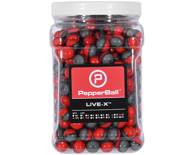 PepperBall LIVE-X PAVA Projectiles (375 Rounds)
