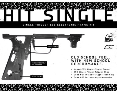 Planet Eclipse CS3 Single Finger Electro Frame Kit - Black