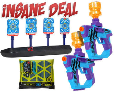 GELSTRIKE Delta Rapid Blaster Starter Bundle - Amp