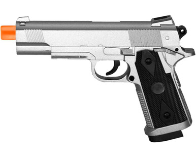 Cyma Metal M1911 Spring Airsoft Pistol - Silver (ZM25S)