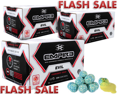 3 Cases of Empire Evil Paintballs (6,000 Rounds Total) - Tournament ...