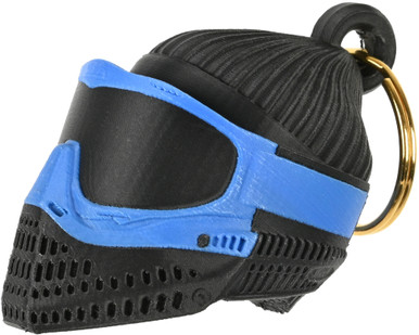 Paintball DNA JT Flex Mask Keychain - Blue