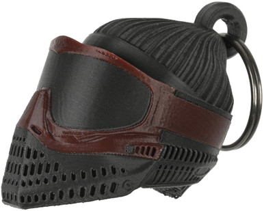 Paintball DNA JT Flex Mask Keychain - Brown