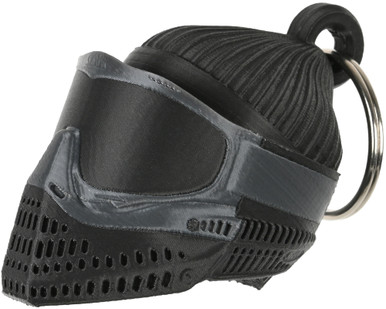 Paintball DNA JT Flex Mask Keychain - Grey