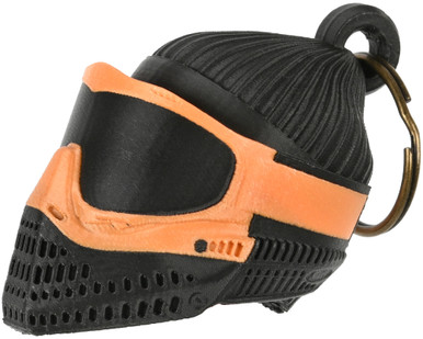 Paintball DNA JT Flex Mask Keychain - Orange