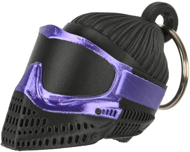Paintball DNA JT Flex Mask Keychain - Pearl Purple