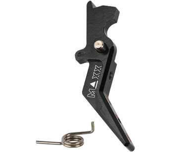 Maxx Model CNC Aluminum Advanced Trigger Style A - Black (MX-TRG001SAB)