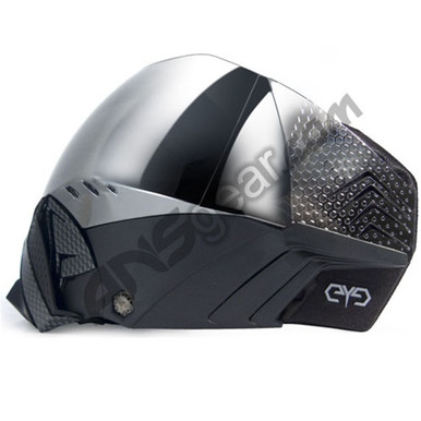 Angel Eyes Mask - Black w/ Mirror Lens