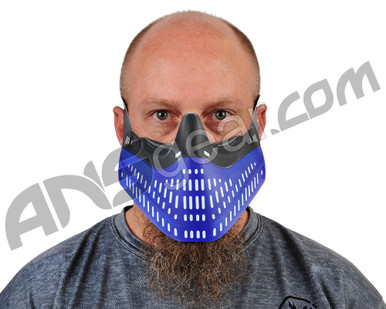 ANS Vinyl Flex Face Mask Covering - Blue