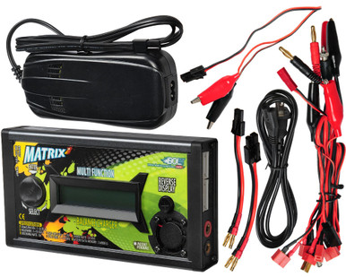 BOL Matrix Battery Balance Charger W/ Power Supply For NiMH/NiCd/Lipo ...