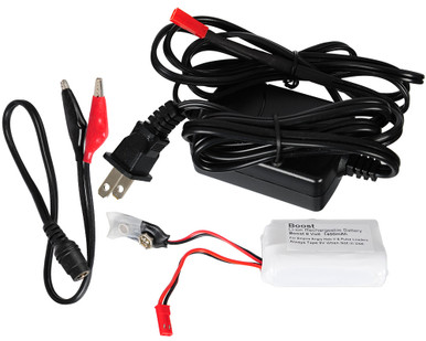 Boost Rechargeable Battery & Charger For Halo B Loaders - 8v 1400 MAH ...