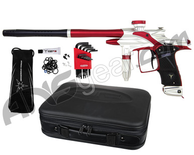 Dangerous Power Fusion Elite Paintball Gun - Silver/Red - ANSgear.com