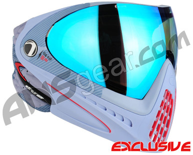 Dye Invision I4 Pro Mask - Bomber Steel w/ Dyetanium Blue Flash Lens