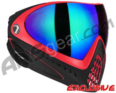 Dye Invision I4 Pro Mask - Red w/ Dyetanium Chameleon Lens