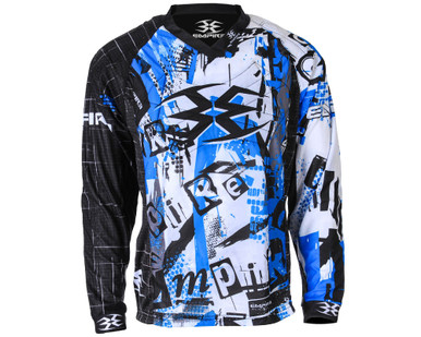Empire Contact TT Padded Paintball Jersey - Ransom Blue