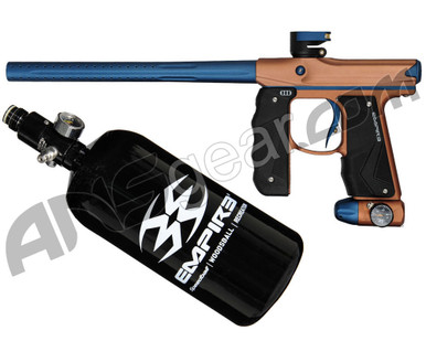 Empire Mini GS Gun w/ FREE 48/3000 Tank - Brown/Navy Blue