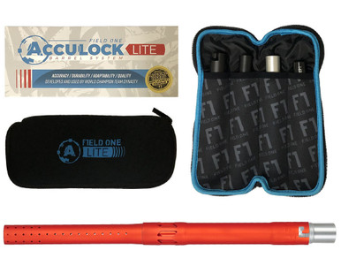 Field One Acculock Lite Barrel Kit - Autococker Threaded - Dust Orange