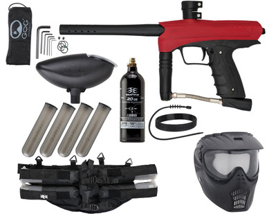 GoG eNMEy Epic Paintball Gun Package Kit - Racer Red