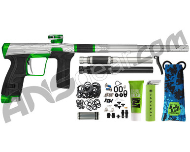 HK Army Invader Geo CS2 PRO Paintball Gun - Silver/Green