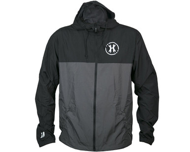 HK Army Slash Zip Up Windbreaker Jacket - Graphite