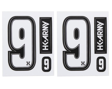 HK Army Number Sticker Pack - 9