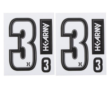 HK Army Number Sticker Pack - 3