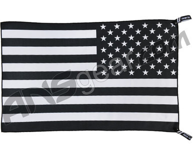 HK Army XL Microfiber Goggle Cloth - USA Black/White