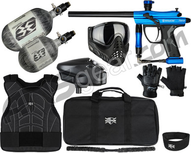 Kingman Spyder Fenix Level 5 Protector Paintball Gun Package Kit