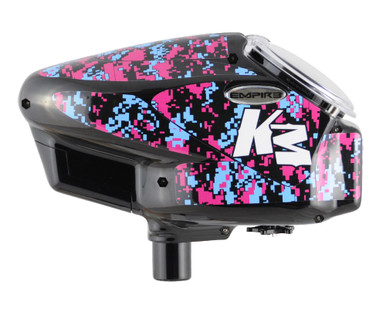 KM Halo Too Loader Wrap - Digi Camo Pink/Blue - ANSgear.com