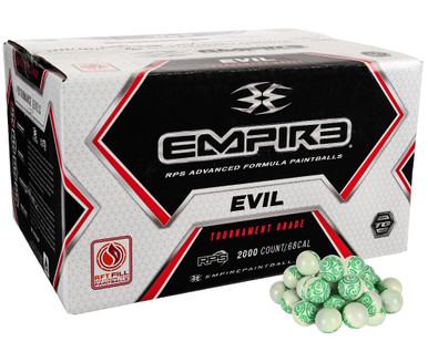 Empire Evil 500 Round Paintballs - Neon Green Fill ( .68 Caliber )