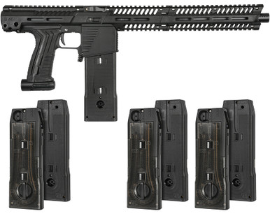 Planet Eclipse EMEK EMF100 (PAL Enabled) Mag Fed Paintball Gun w/ 6 ...