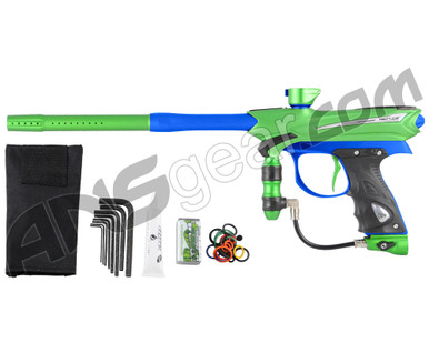2013 Proto Reflex Rail Paintball Gun - Lime/Blue - ANSgear.com