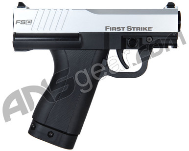 Refurbished First Strike Compact FSC Paintball Pistol - Silver/Black ...