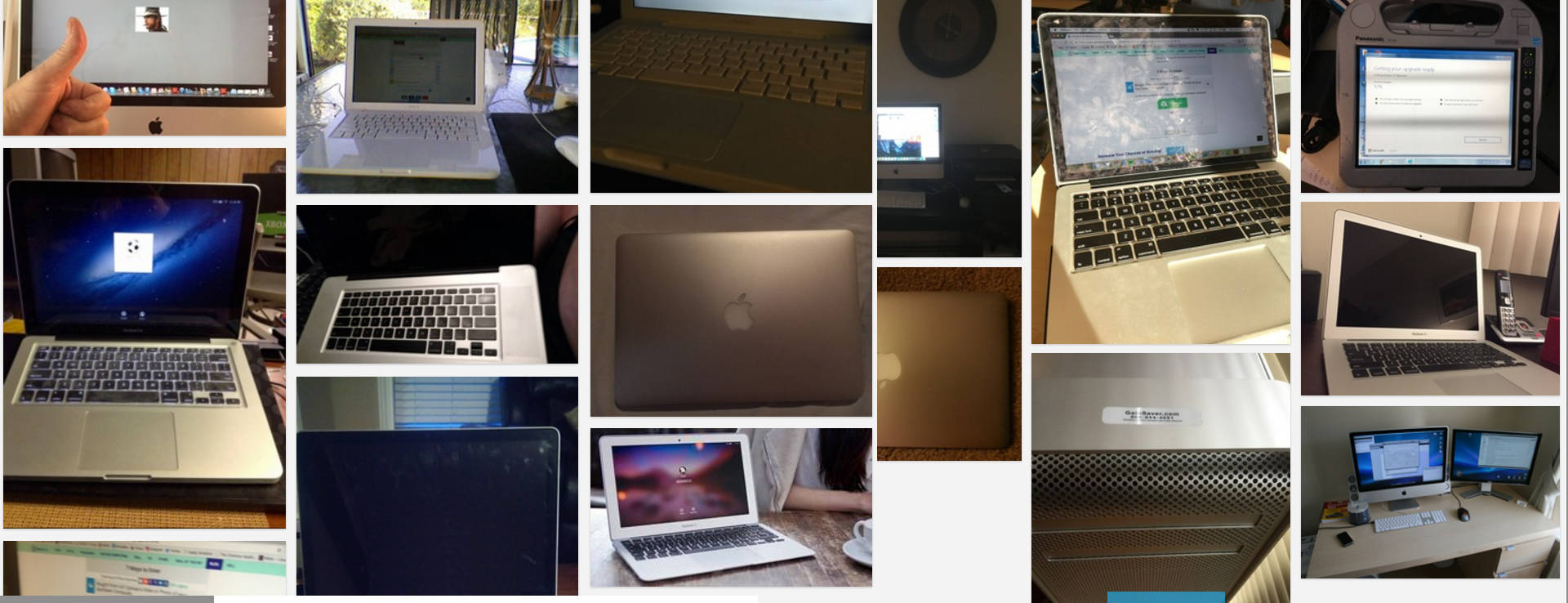 Real Photos of GainSaver Refurbished Macs from Actual Customers - GainSaver